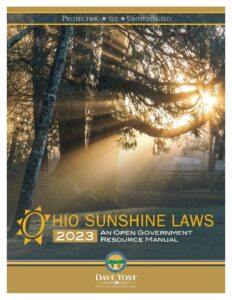 2023-Ohio Sunshine-Laws-Manual | City of Oberlin